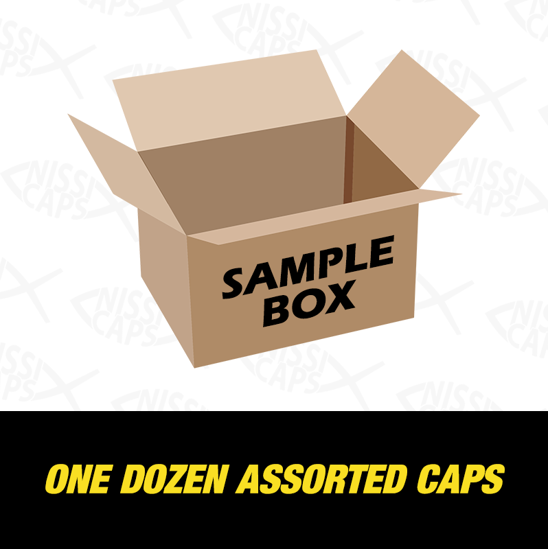 Sample Box One Dozen Assorted Caps – Nissi Caps